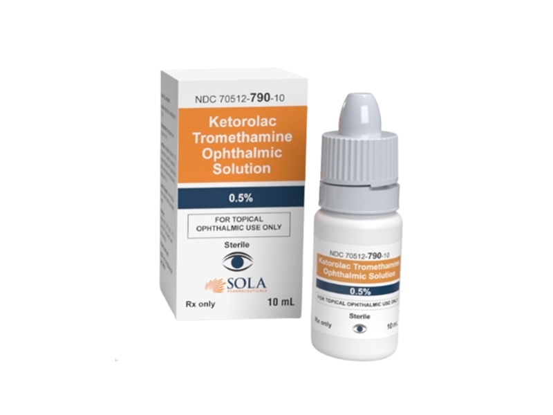 Ketorolac 0.5% Ophthalmic Sol 10mL- Sola Pharma – My Medical Supply Company