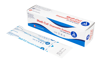 Medi-Cut Scalpels Disposable Sterile #20, 10/bx - dynarex – My Medical ...