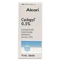 Cyclogyl 0.5% Ophthalmic Drop, 15mL - Alcon- NON STOCK ITEM- 2-4 WEEK ...