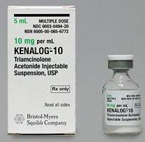Kenalog®-10 Triamcinolone Acetonide 10 mg / mL Injection Multiple Dose ...